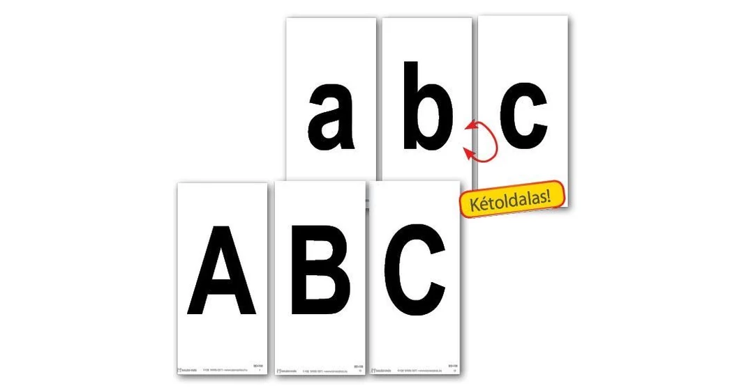 ABC kártya - ABC készletek, betűkártyák - Balázs-Diák a taneszköz ...